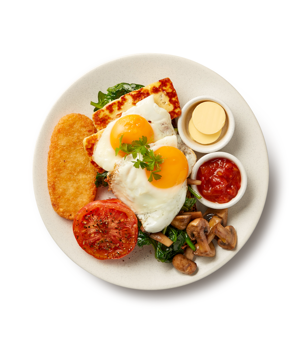 Big Brekkie w Hash Brown - Jamaica Blue Australia